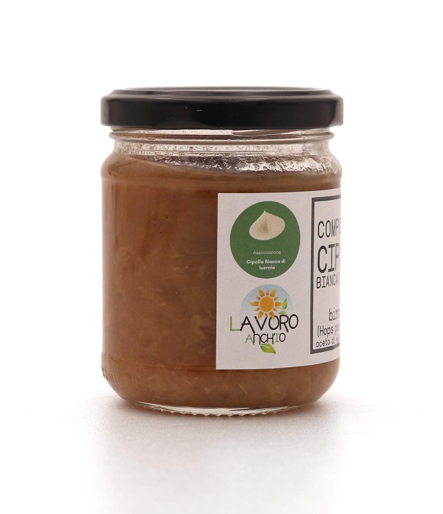 Onion Compote with Black Beer